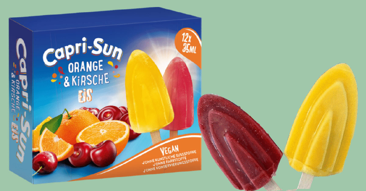 Du liebst Capri-Sonne? Dann brauchst du jetzt Capri-Sun-Eis!